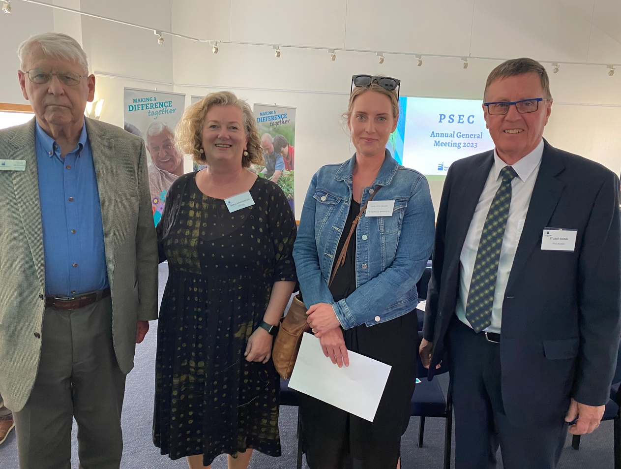 PSEC AGM - 25 October 2023 - Presbyterian Support East Coast | PSEC