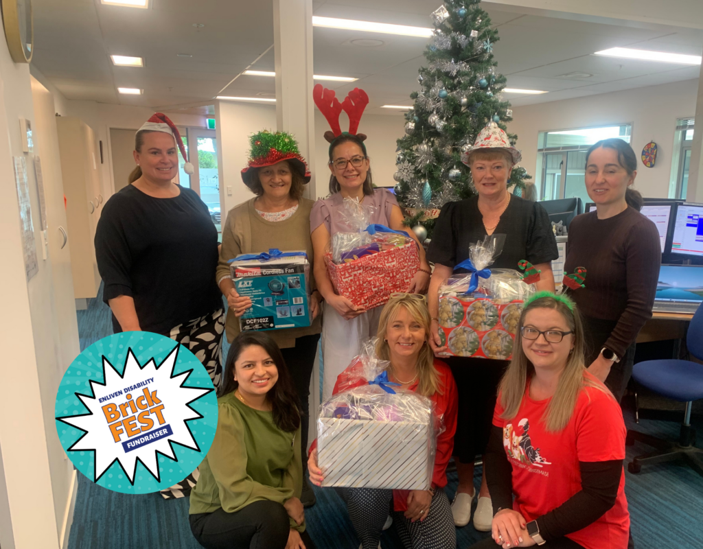 Enliven Older People team raise $1,000 - A BrickFEST fundraiser ...