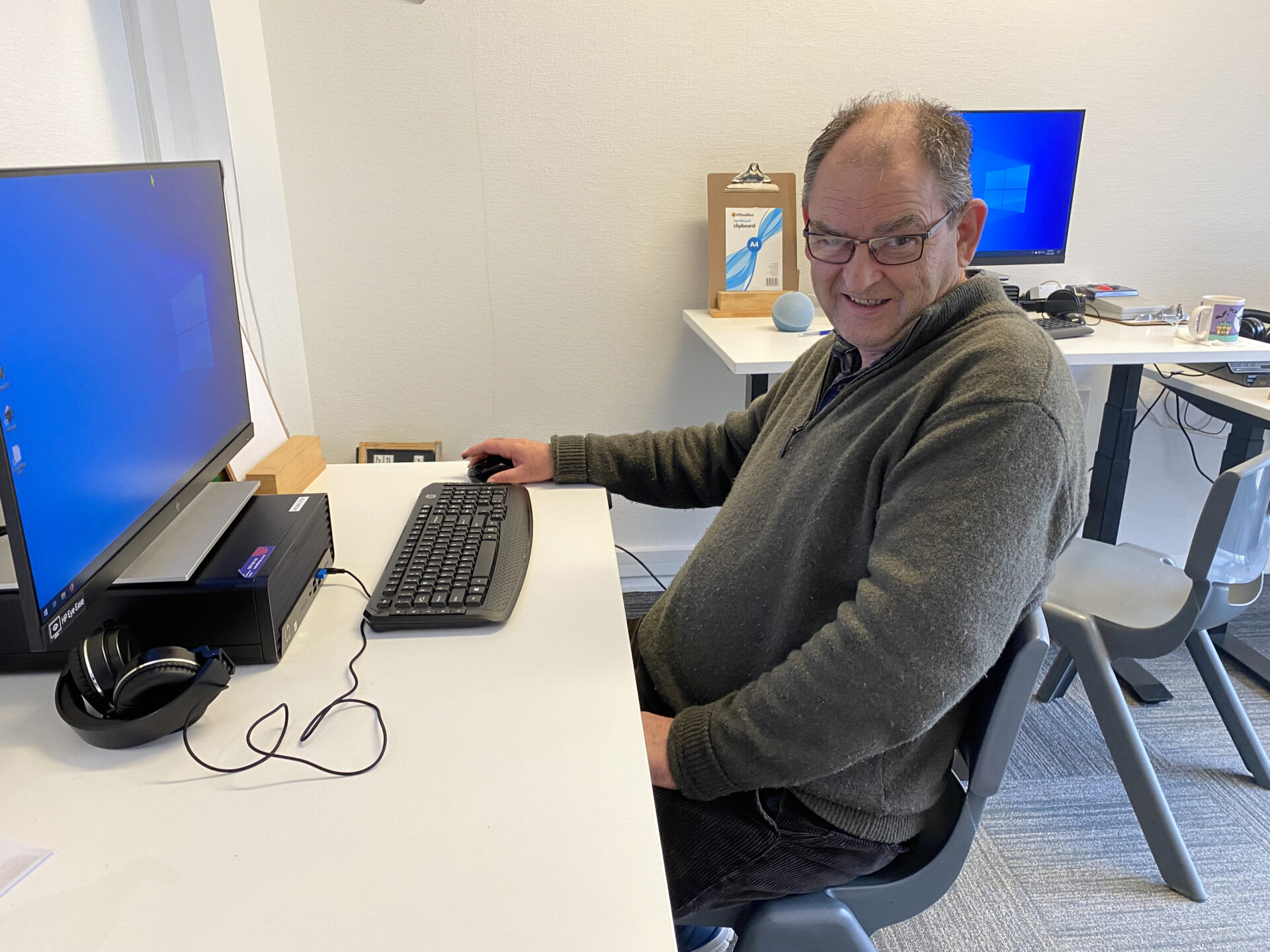 Celebrating Michael's achievement at Enliven Disability - Presbyterian ...